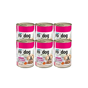 Woofy Ro-dog Kuzu Etli Yetişkin Parça Etli Köpek Konservesi 400 Gr X 6 ...
