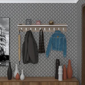 Kenzlife Kenzlife Elbise Askılığı Askılık Vettini Crd 20*120*12 Beyaz 10 Adet Askı Portmanto ...