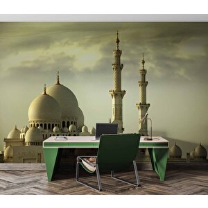 Duvarkagidibaski Seyh Zayid Camii Manzarası Duvar Kağıdı - Dkm456099 | Dekoratif Duvar Kağıtları
