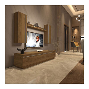 Decoraktiv Eko 5db Mdf Std Tv Ünitesi Tv Sehpası | Naturel Pera | Koçtaş