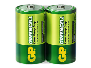 Gp Batteries 13g Greencell R20p/1250/d Boy Kalın Pil 1.5 Volt 20li Kutu ...