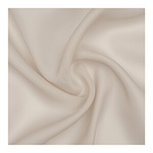 Gauze Fabric Design Krep Bej (Orta Pile) Tül Perde | 250x260 cm | Koçtaş